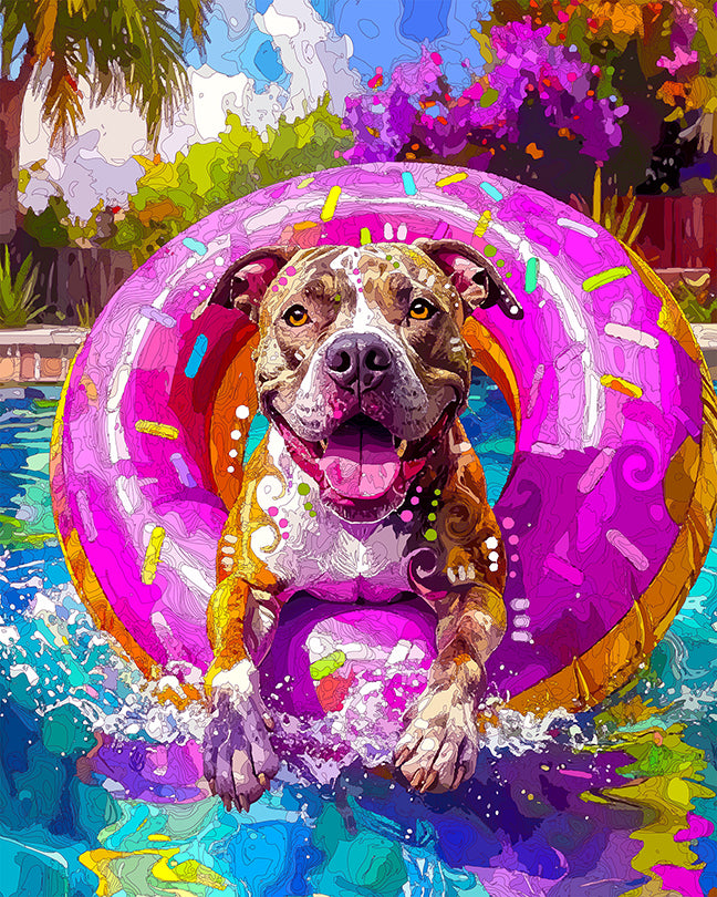 The Donut Floatie Pit Mini Print (Ltd. Edition) (091825) – Dean Russo ...