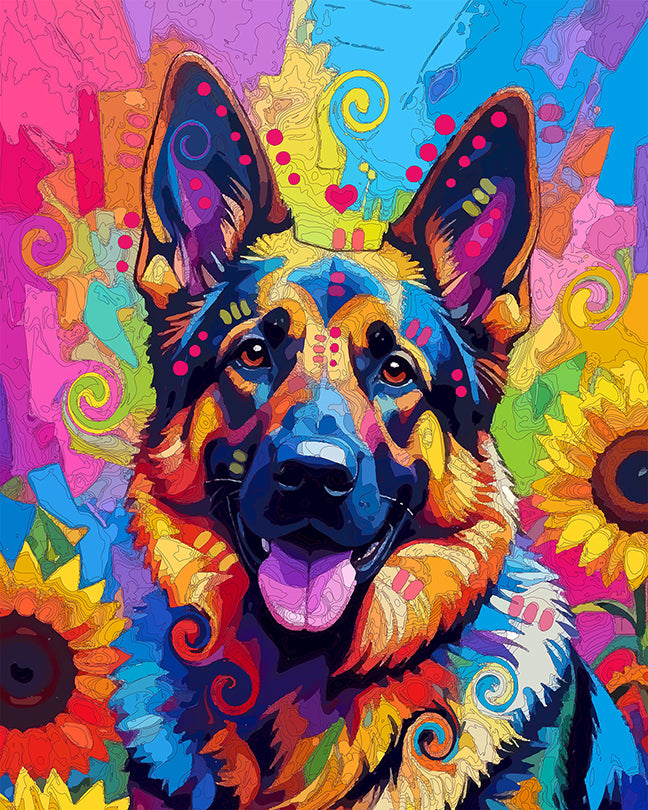 The Sunflower Fun Shep Mini Print (Ltd. Edition) (082725) – Dean Russo ...